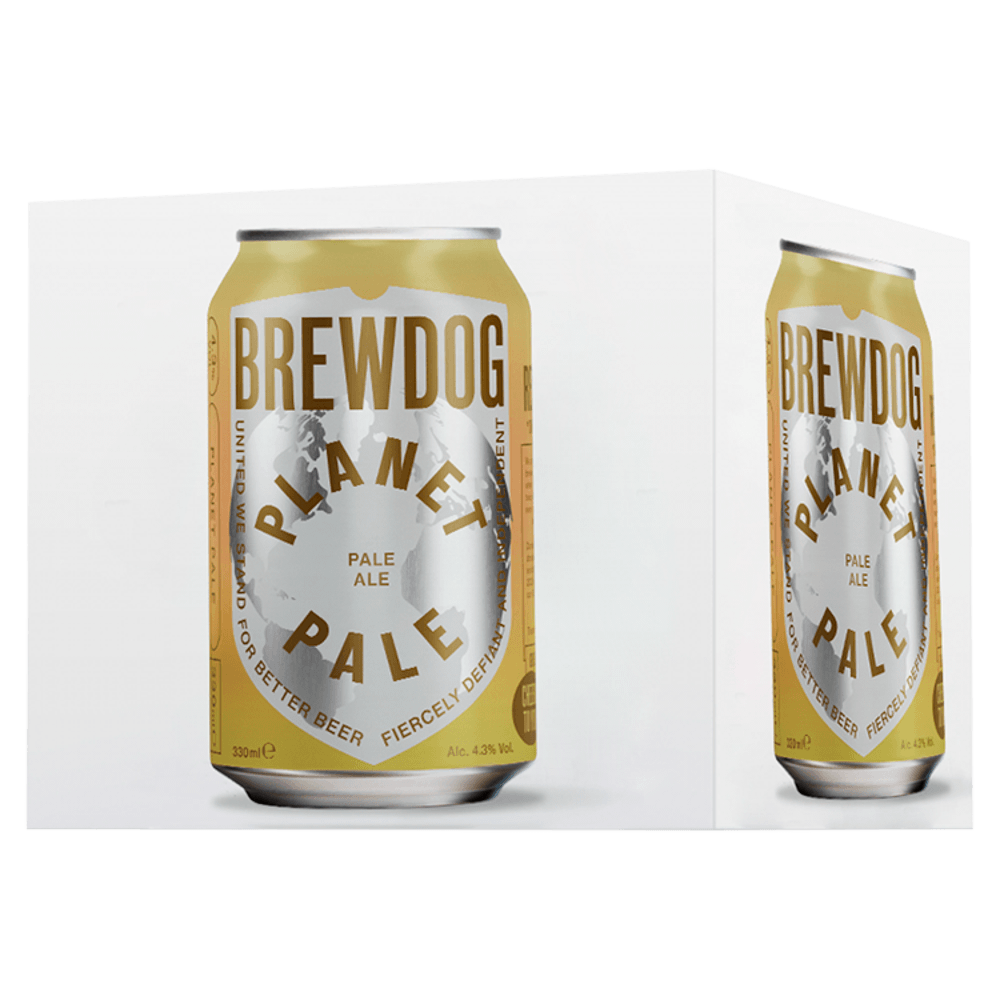 Brewdog Planet Pale 4x330ml – Bargain Booze