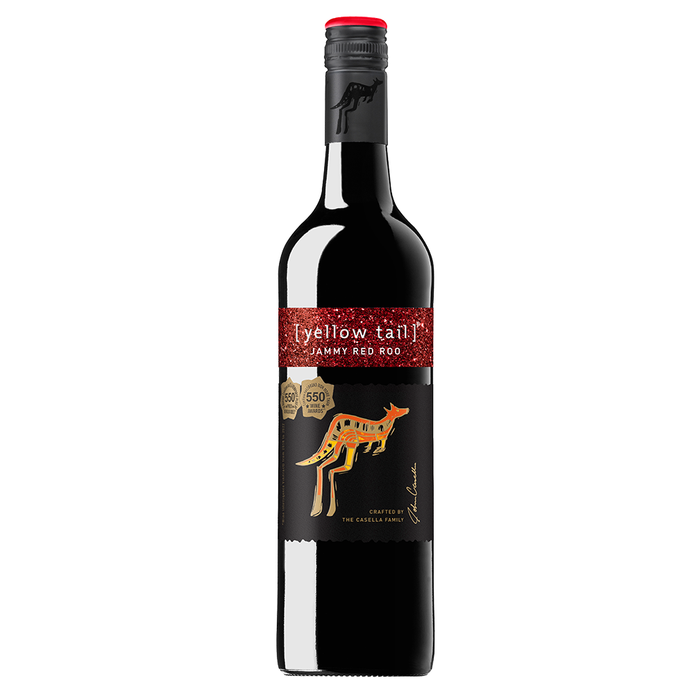 Yellow Tail Jammy Red Roo 75cl - Bargain Booze