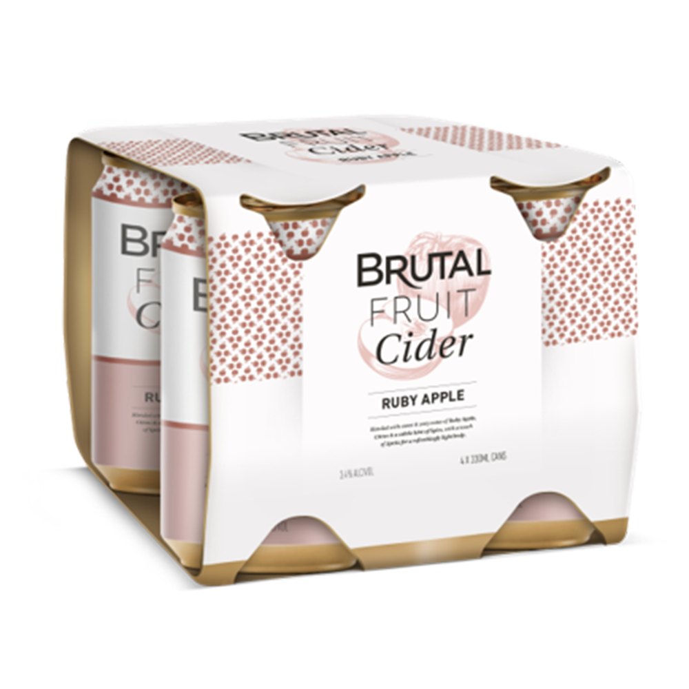 Brutal Fruit 4 x 330ml - Bargain Booze
